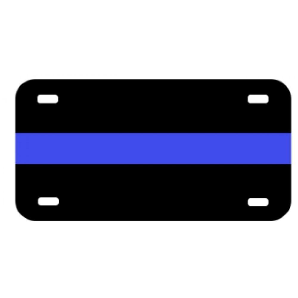 Full, size,blue,line,plate